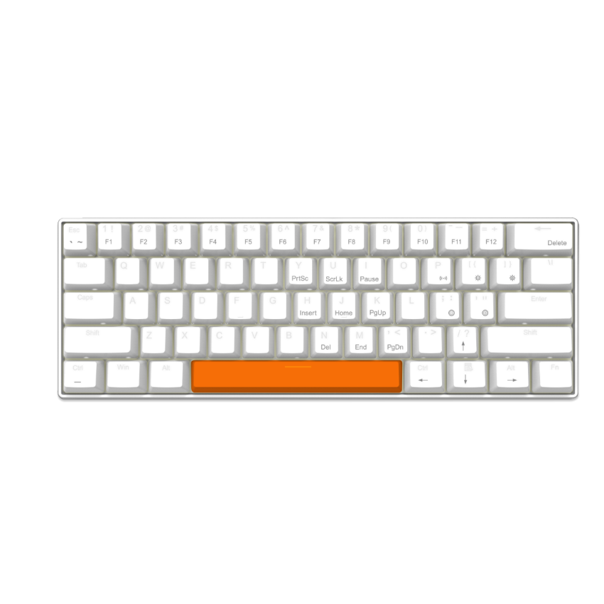Cypher - 61 keys gaming keyboard - White