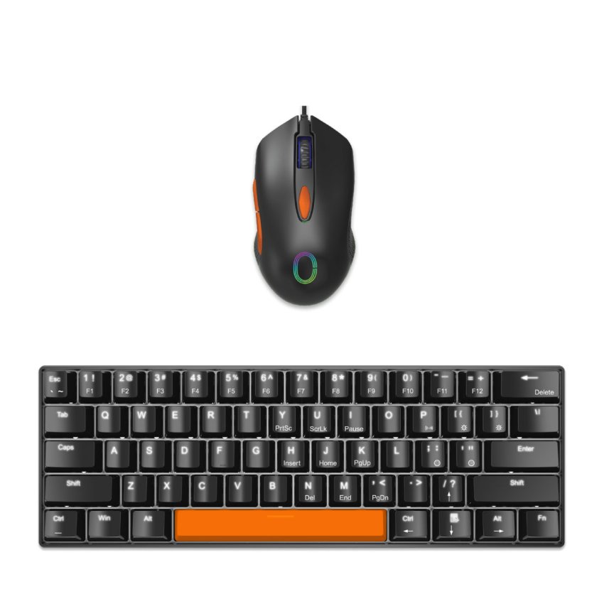 Cypher - Keys Gamming Keyboard Black + Vortex Gaming Mouse - Offer OC001