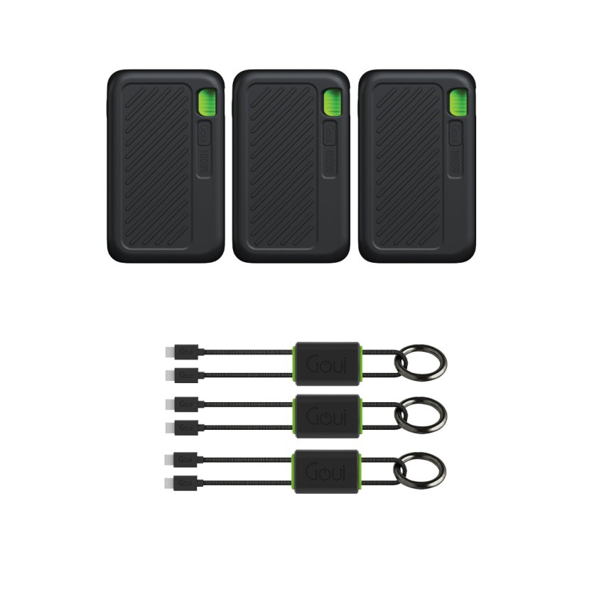 Goui - 3xSingi 10 + 3xLock Type-C to C Cables - Offer OG2292
