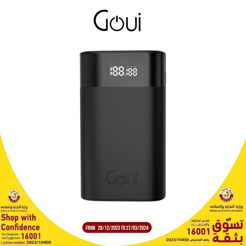 Goui - Premium Power Bank 20,000 mAh